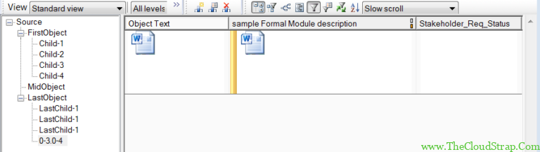 DOORS Filtering and Sorting » TheCloudStrap